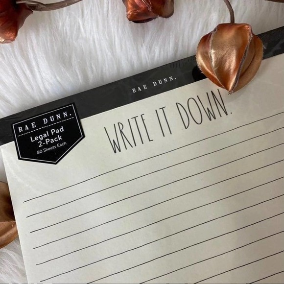 Rae Dunn | Office | Rae Dunn Farmhouse Home Decor Write Note Office ...